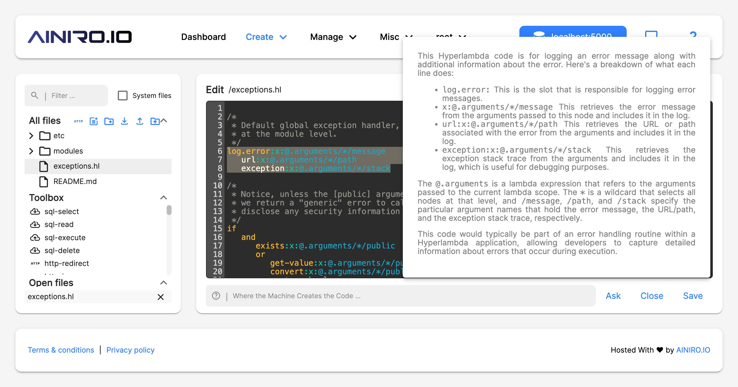 Machine Learning - Magic Cloud